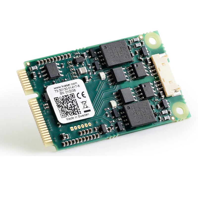 Kvaser Mini PCI Express 2xCAN v3-Microport Computer Electronics Inc.